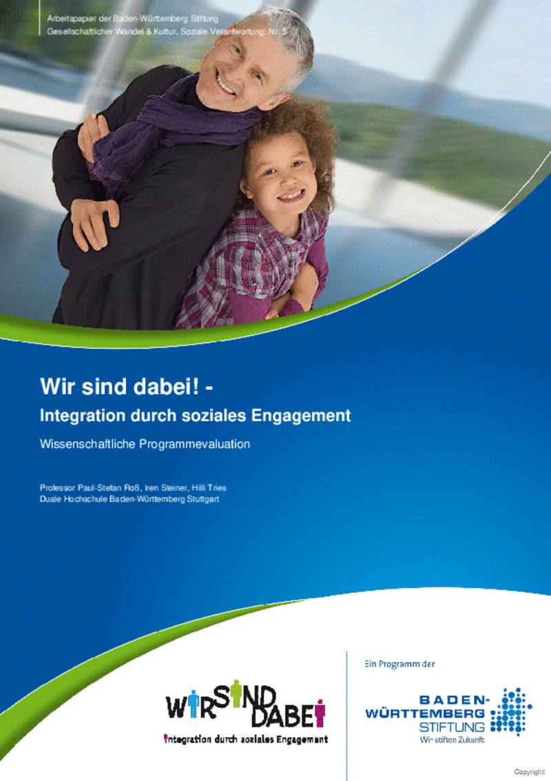 Wir sind dabei! Integration durch soziales Engagement - Baden ...